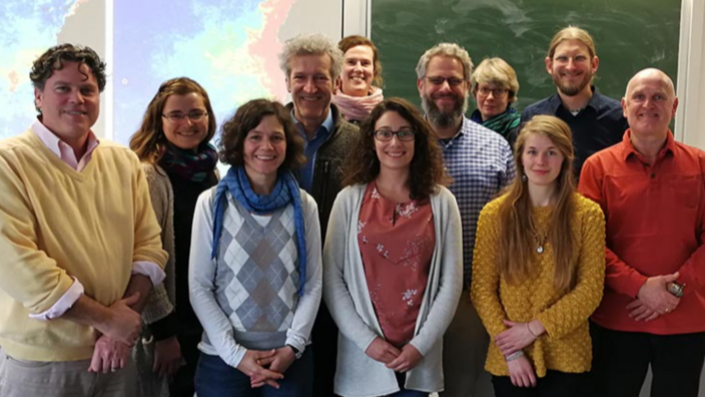 German partners at the pre-kickoff meeting of the Humboldt Tipping ...